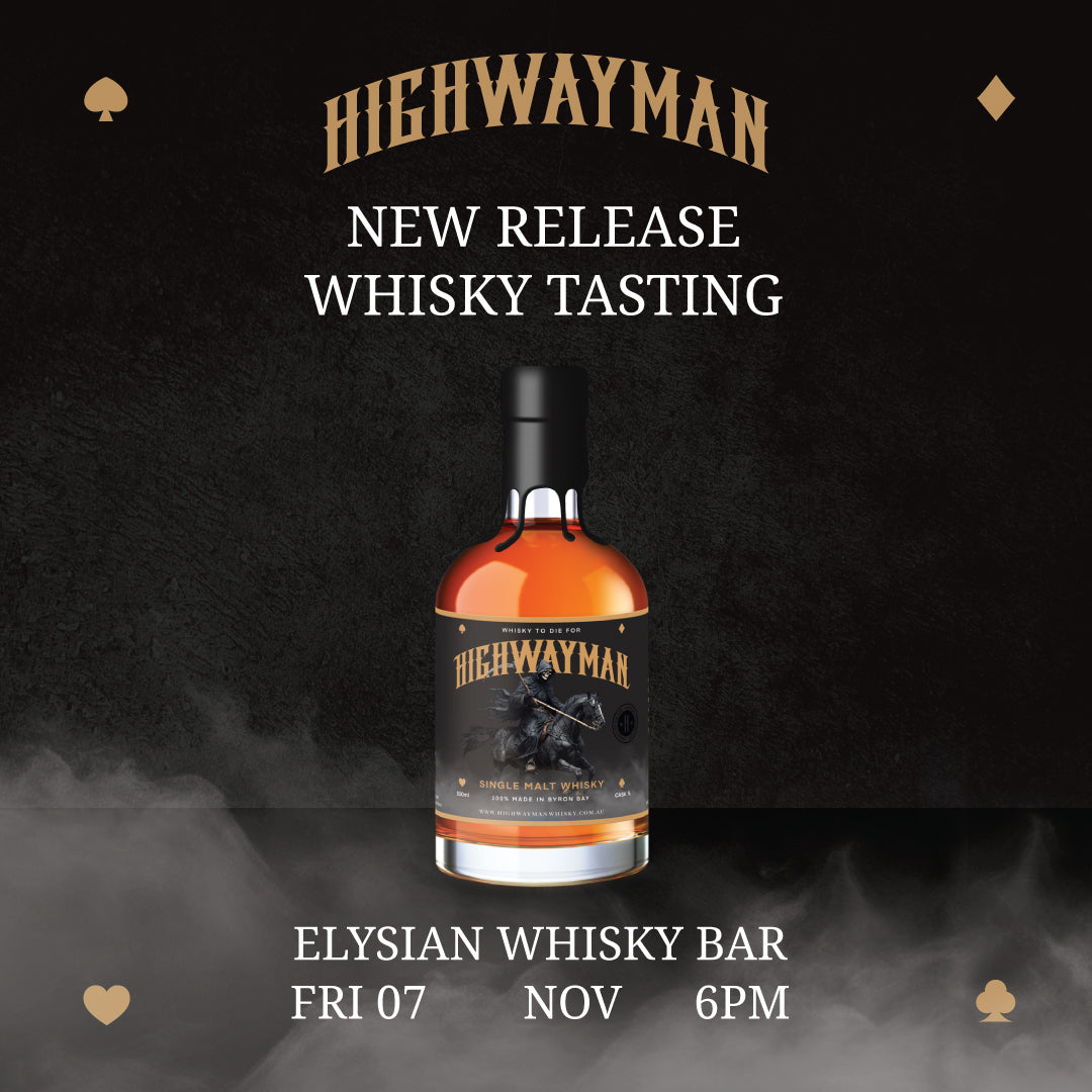Highwayman New Releases Tasting with Dan Woolley – The Elysian Whisky Bar
