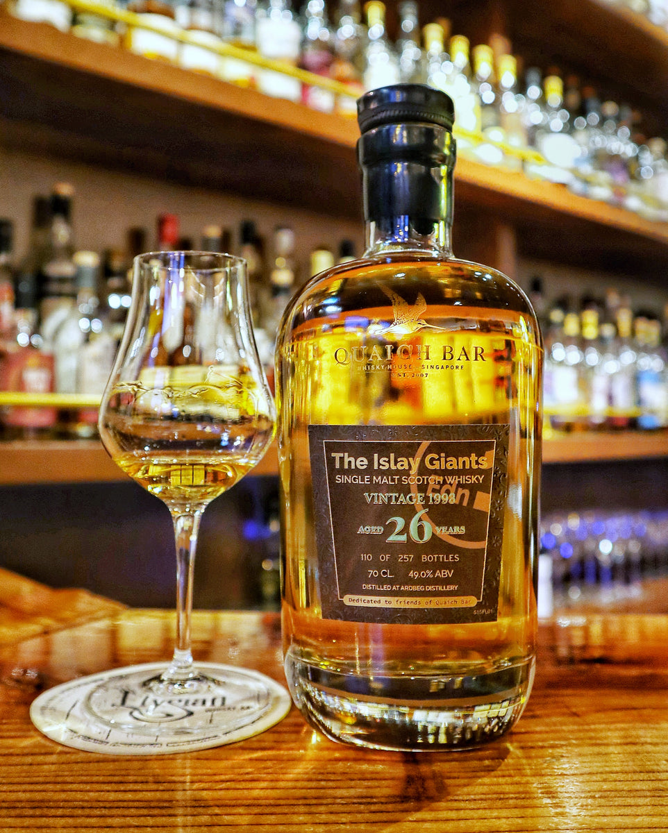 Quaich Bar "Islay Giants" Ardbeg 1993/2020 26yo, Bourbon Cask, 49% ...